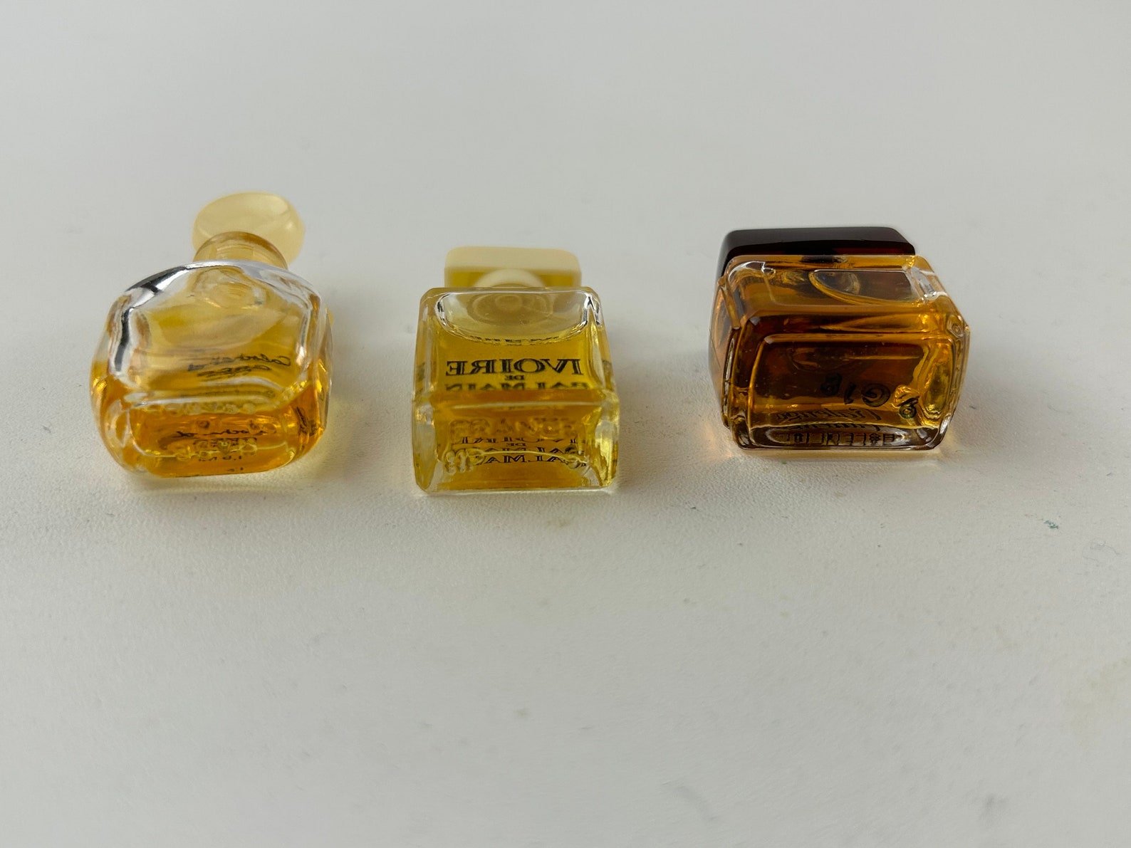 3 Vintage Mini Perfumes Balenciaga Balmain and Gres - Etsy