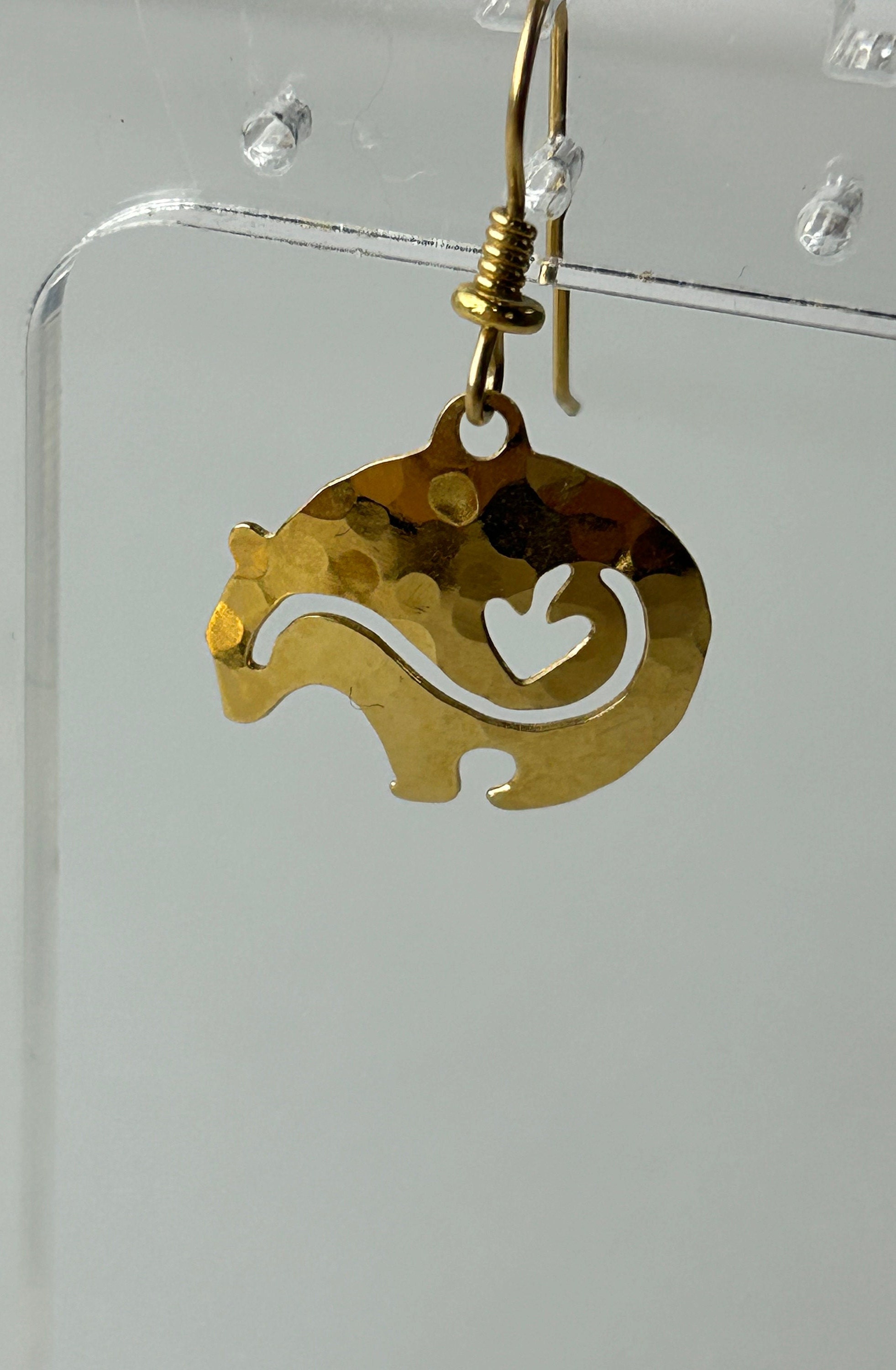 Wild Bryde Native American Bear Symbol Earrings - Etsy