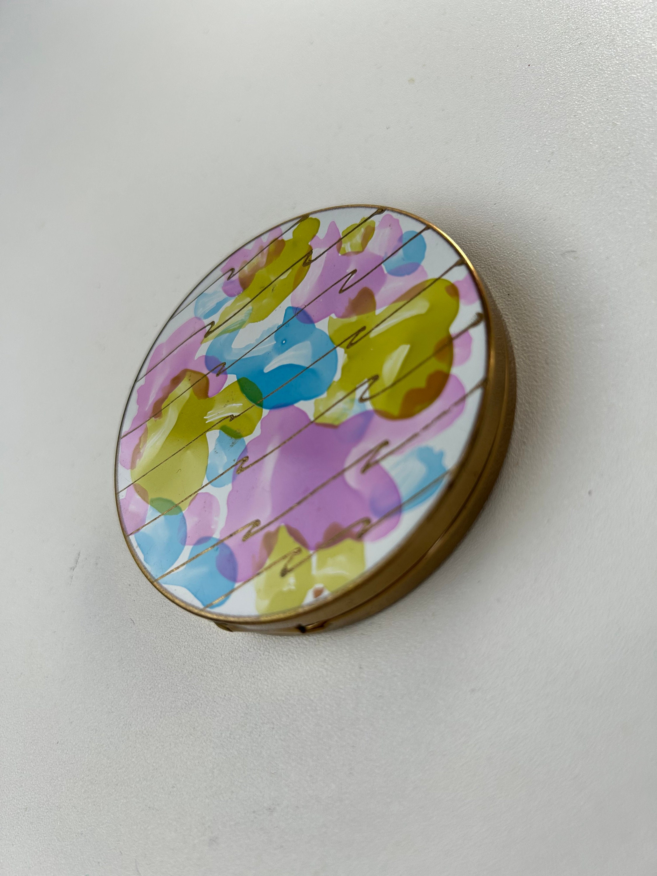 Vintage SF Co. Sam Fink Hand Painted Unused Compact - Etsy