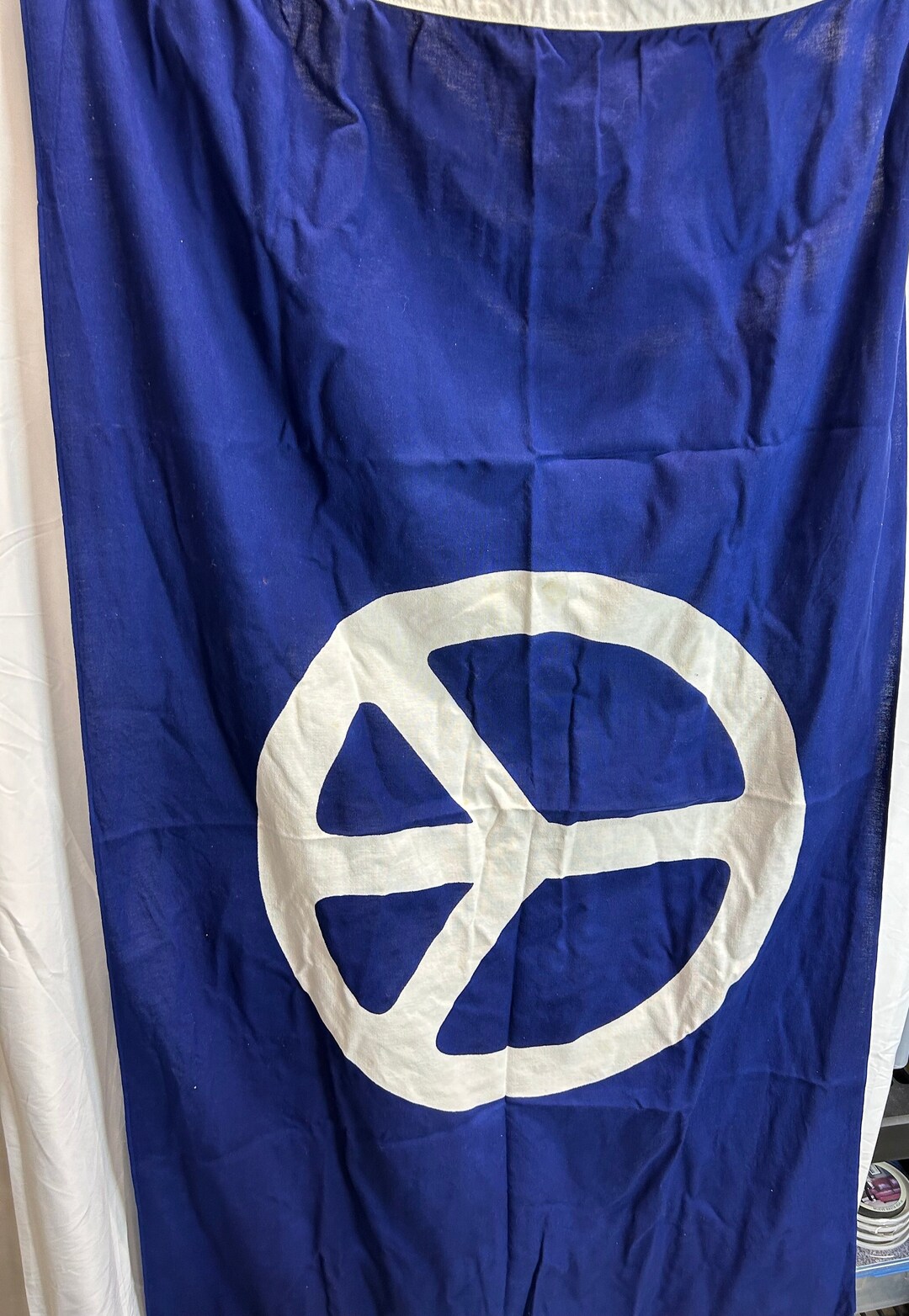 Vintage Peace Sign Paramount Flag Co Ajax Cotton Flag - Etsy