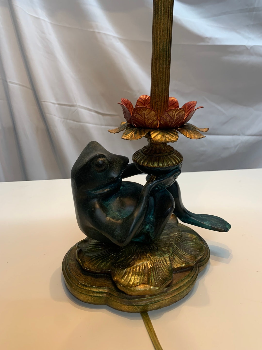 Vintage Frederick Cooper Frog Lamp - Etsy