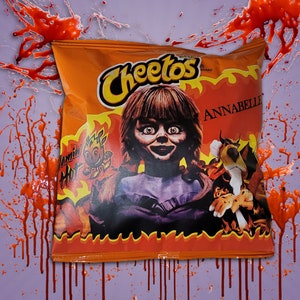 Halloween Chip Bags W/ 10 Different Iconic Thrillers / Horror ...