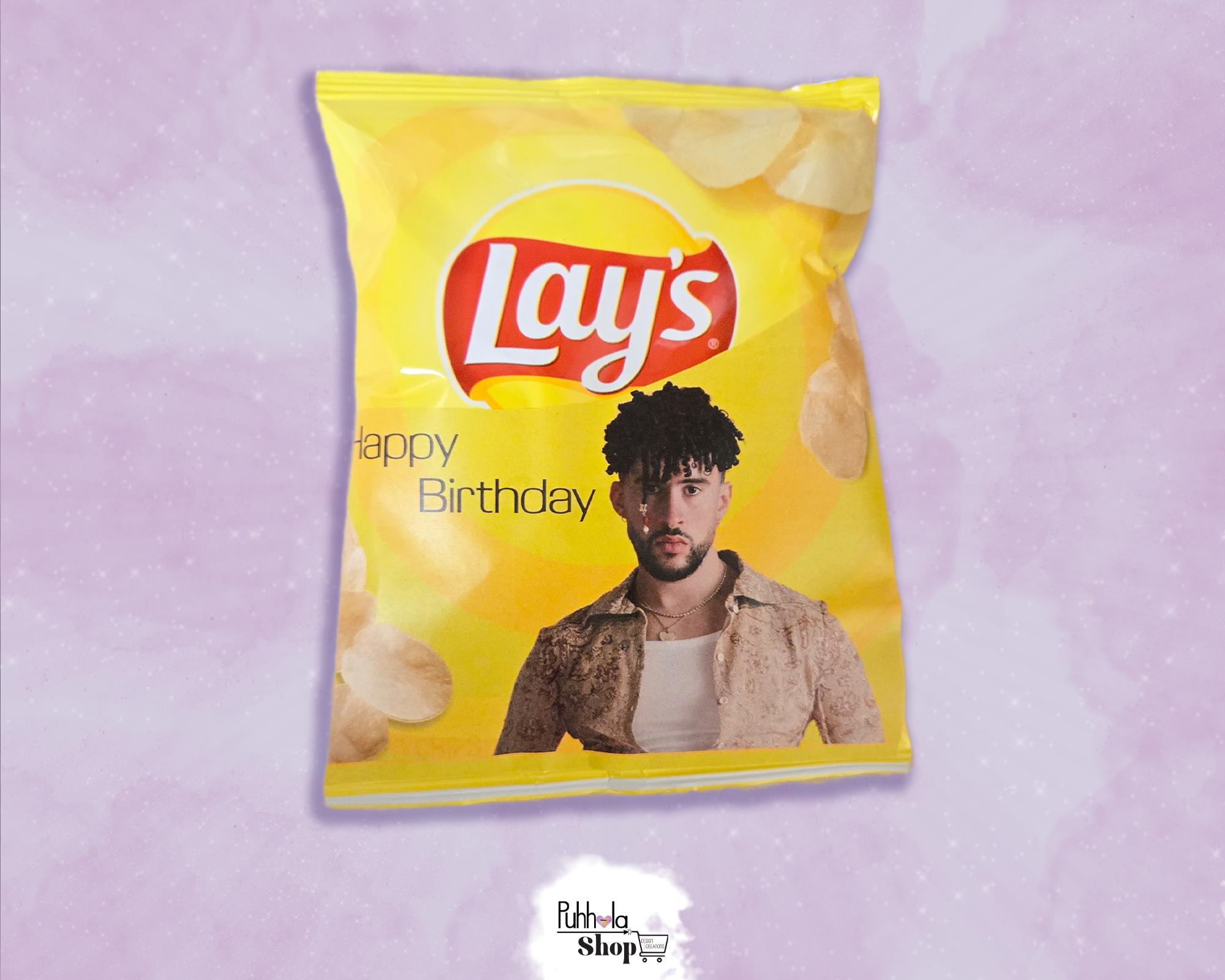 Custom Lays Chip Bags: Personalized Party Favors With Photo - Classic ...
