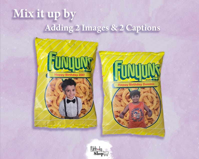 Custom Chip Bags Funyuns-original With Your Favorite Artist, Character ...