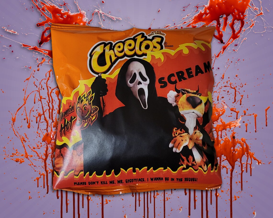 Halloween Chip Bags W/ 10 Different Iconic Thrillers / Horror - Etsy