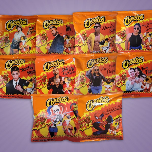 Hot Cheeto Gift Bags - Etsy