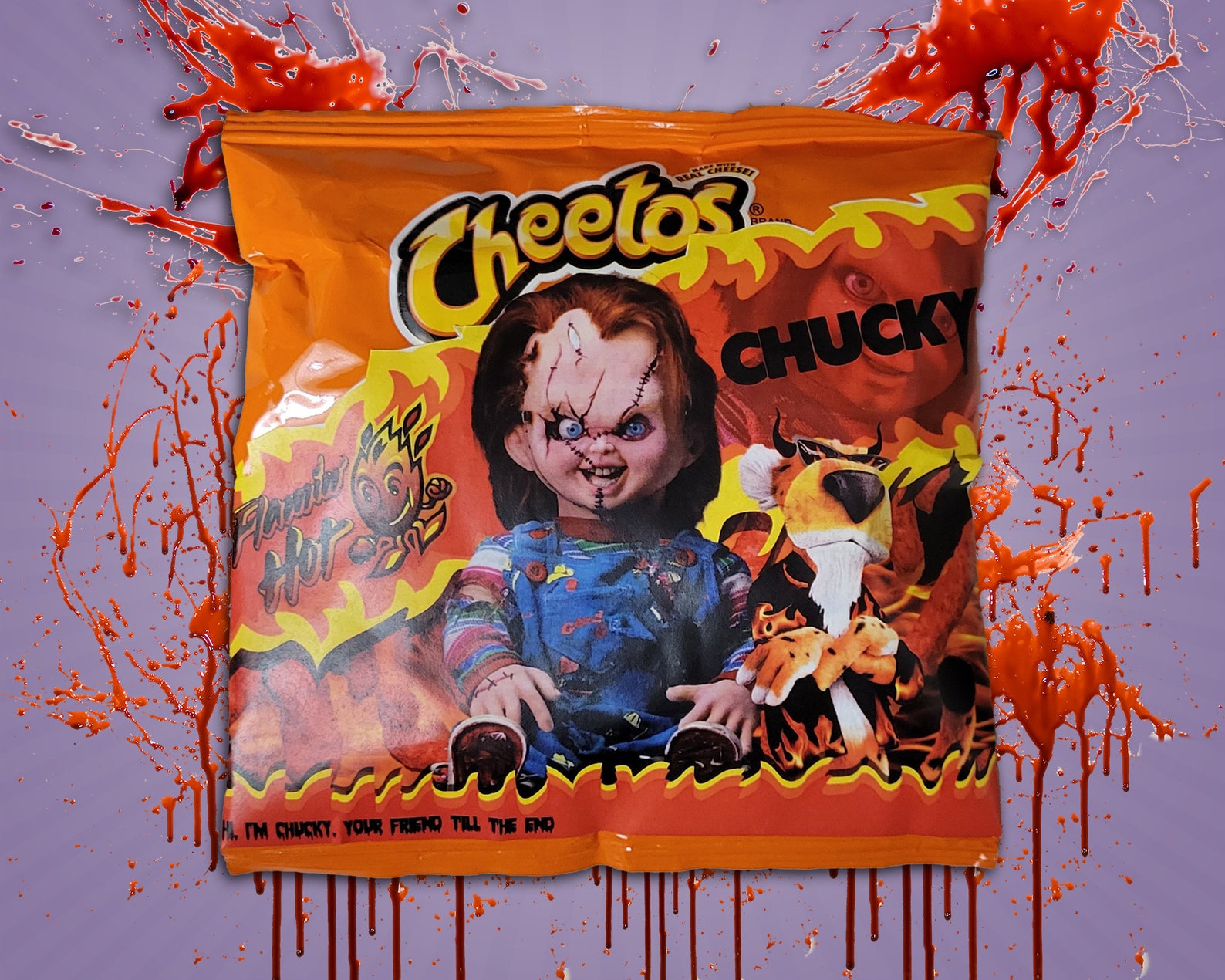 Halloween Chip Bags W/ 10 Different Iconic Thrillers / Horror ...