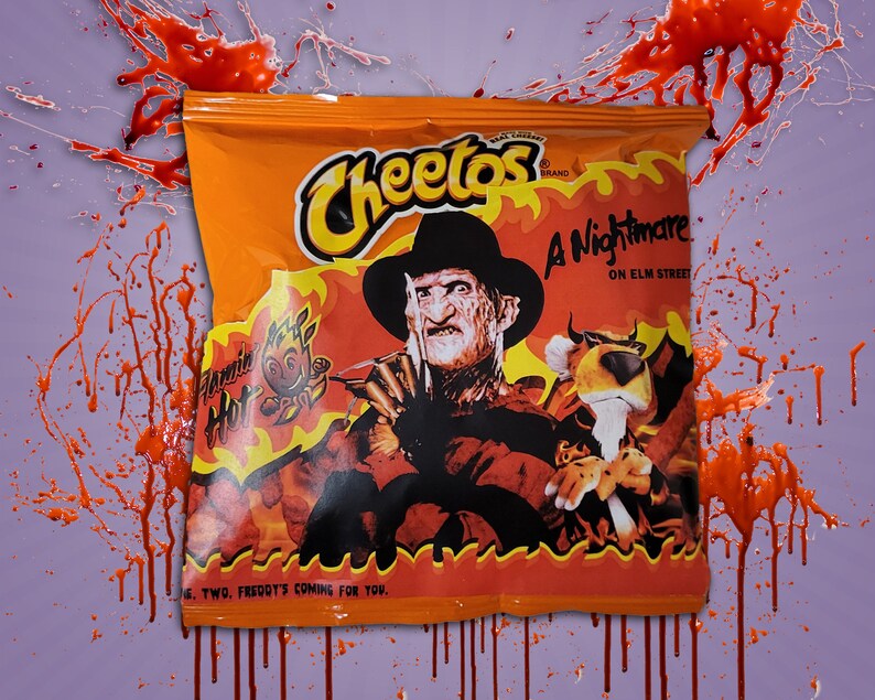 Halloween Chip Bags W/ 10 Different Iconic Thrillers / Horror ...