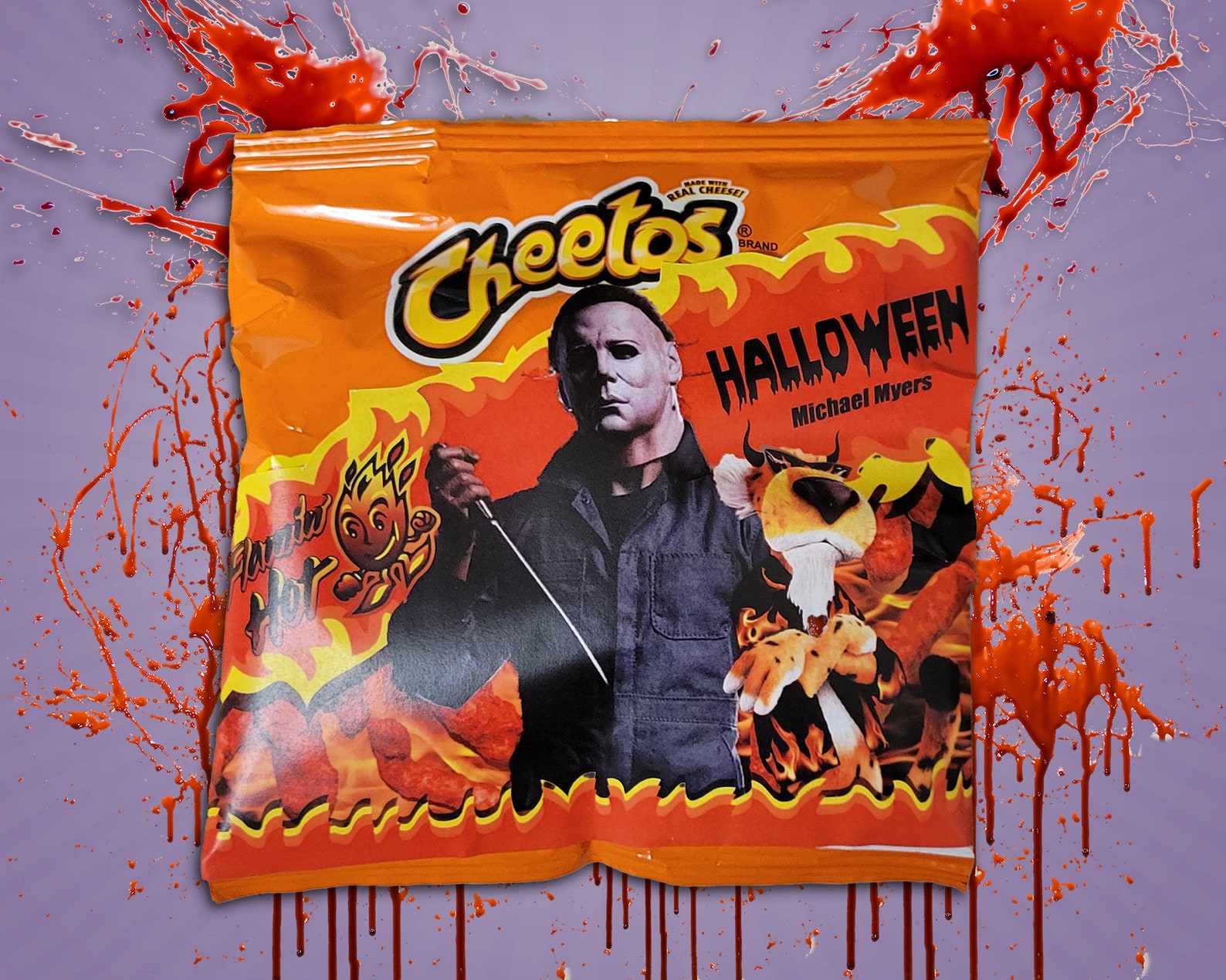 Halloween Chip Bags W/ 10 Different Iconic Thrillers / Horror ...
