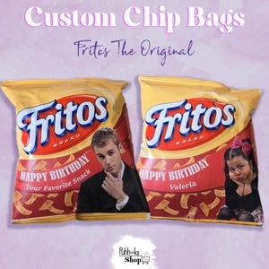 Custom Chip Bags | Fritos -original | Add Your Favorite Artist ...