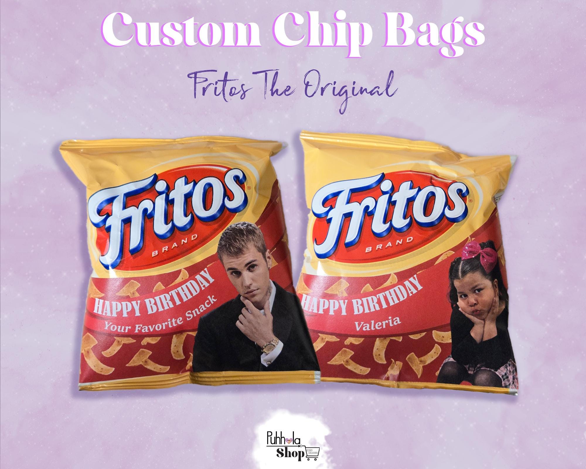Custom Chip Bags | Fritos -original | Add Your Favorite Artist ...