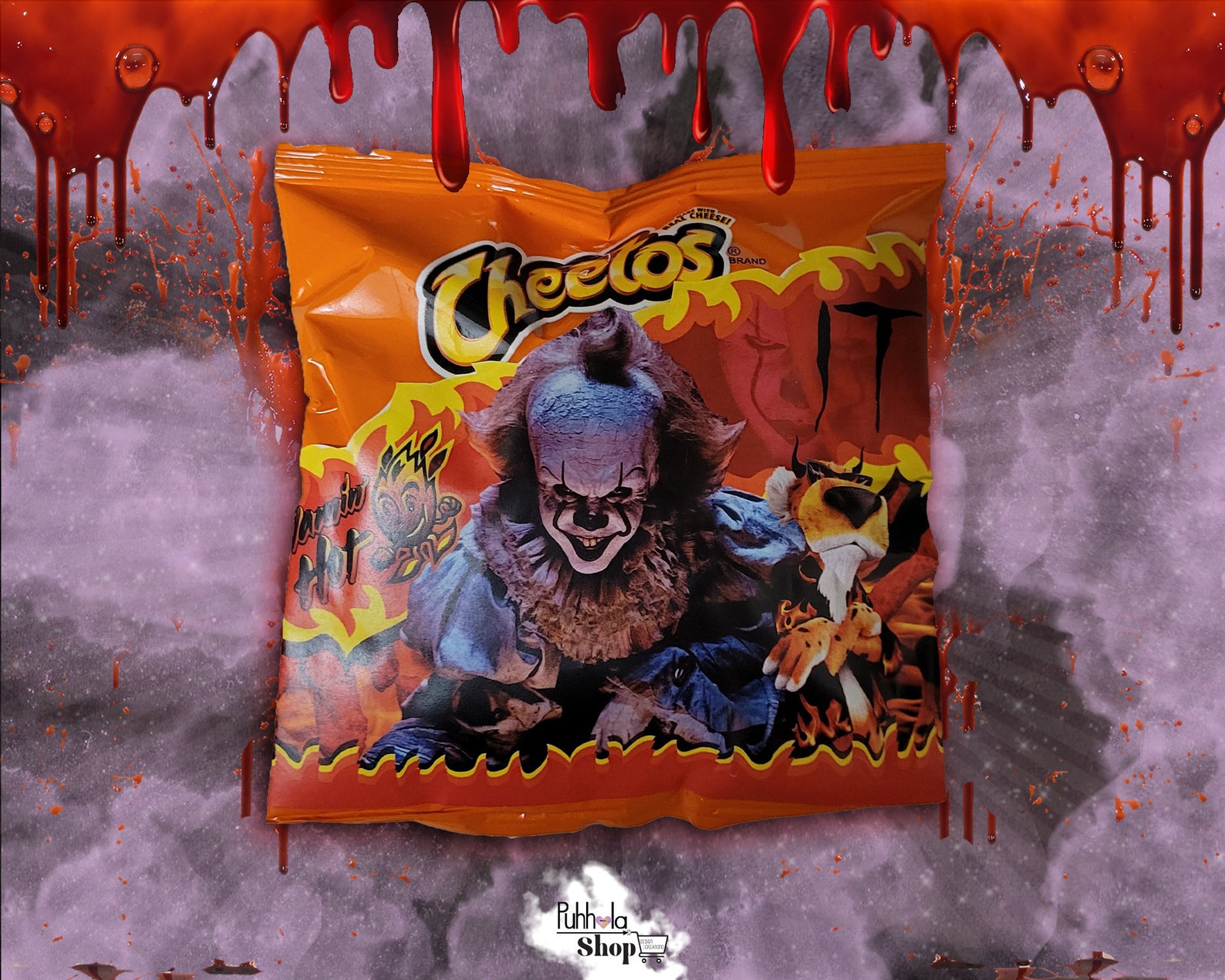 Halloween Chip Bags W/ 10 Different Iconic Thrillers / Horror ...