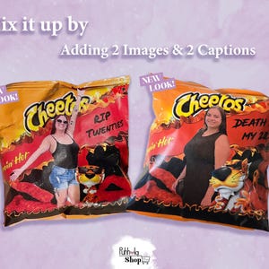Custom Hot Cheeto Chip Bags: Personalized Party Favors With Photo (1oz ...