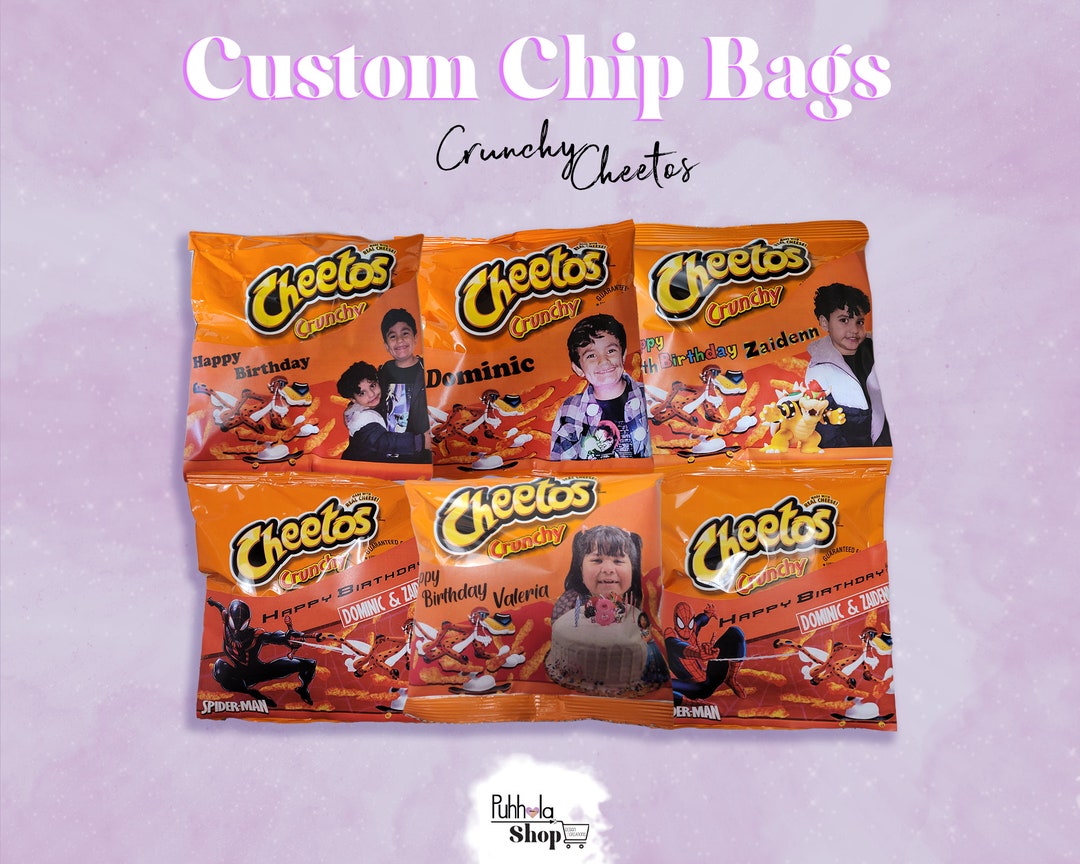 Custom Cheeto Bags With Your Favorite Artist, Character or Even ...