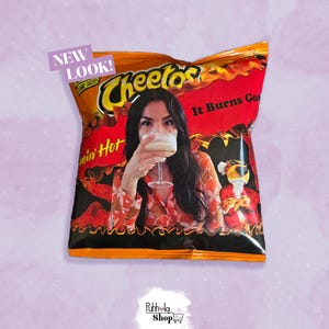 Custom Hot Cheeto Chip Bags: Personalized Party Favors With Photo (1oz ...