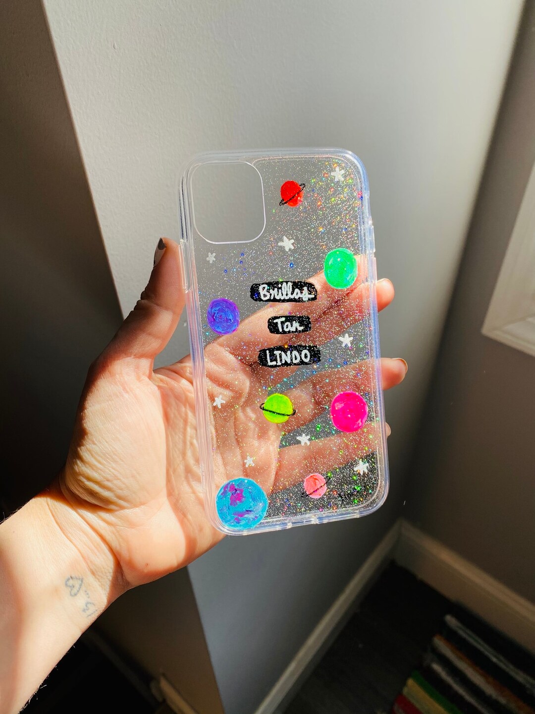 Hand Made Phone Case for Iphone, Hand Painted Customized Galaxy Case ...