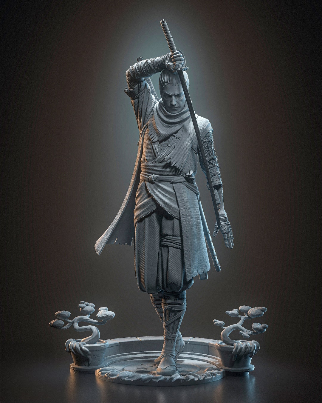 Wolf Sekiro Resin Model - Etsy