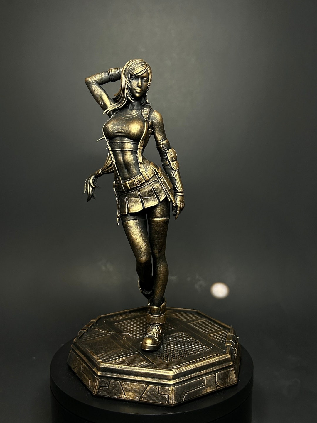 Final Fantasy Tifa Resin Statue Model - Etsy