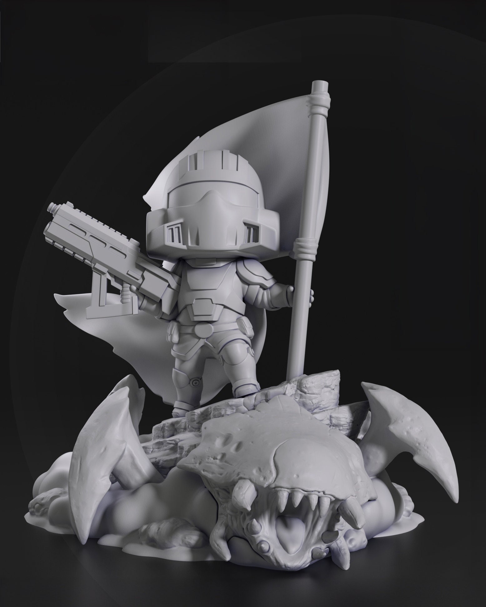 Helldiver Chibi Helldivers 2 - Etsy