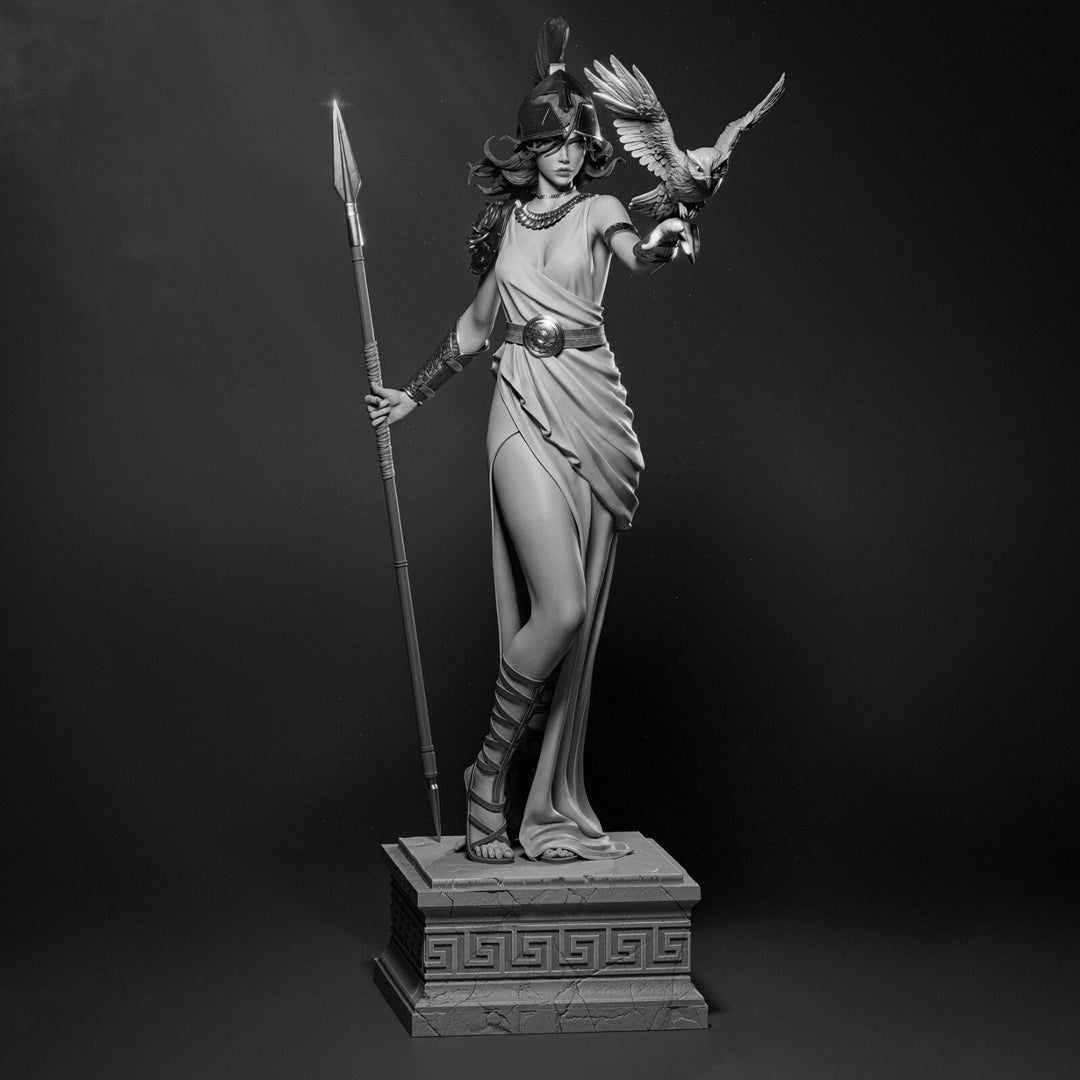 Athena Goddess Resin Model - Etsy