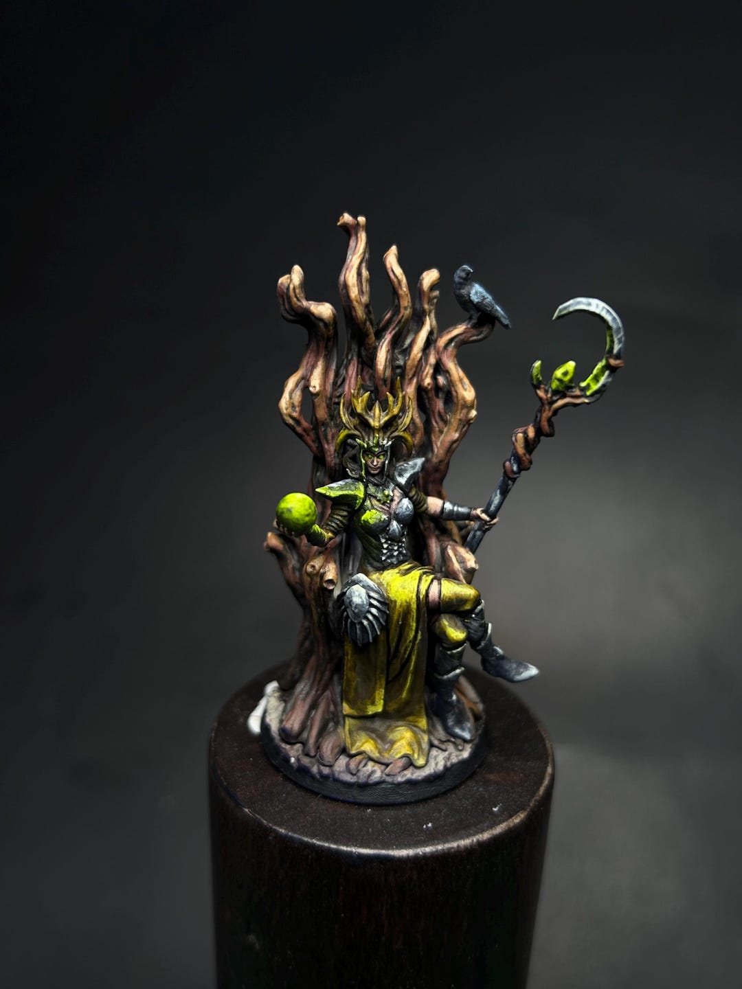 Sorceress / Wizard / Druid / Miniature / Dungeons and Dragons / Dnd ...