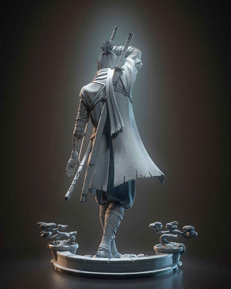Wolf Sekiro Resin Model - Etsy