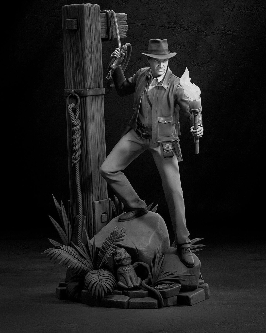 Indiana Jones Resin Model - Etsy