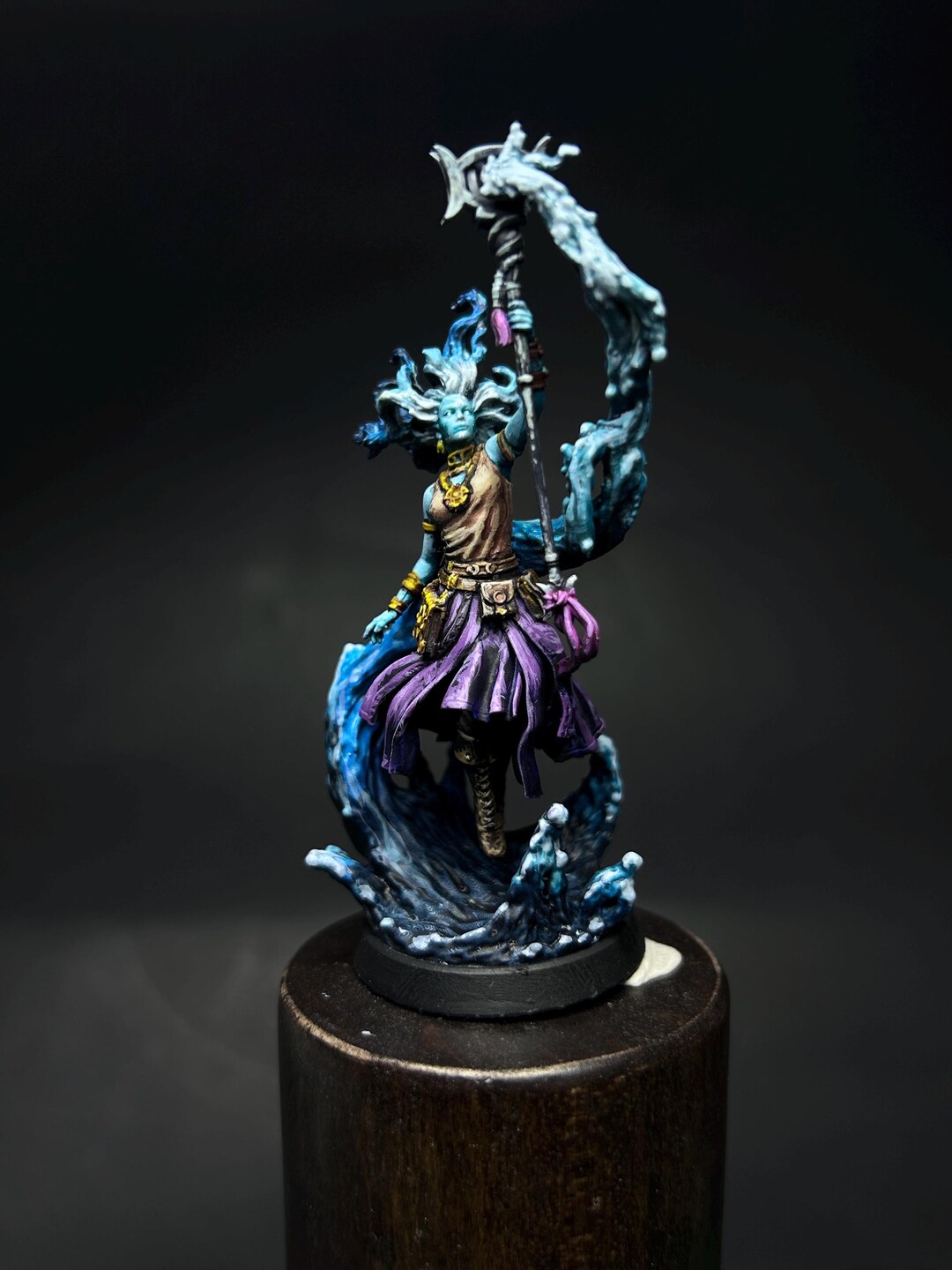 Genasi / Mage / Sorceress / Miniature / Dungeons and Dragons / Dnd ...