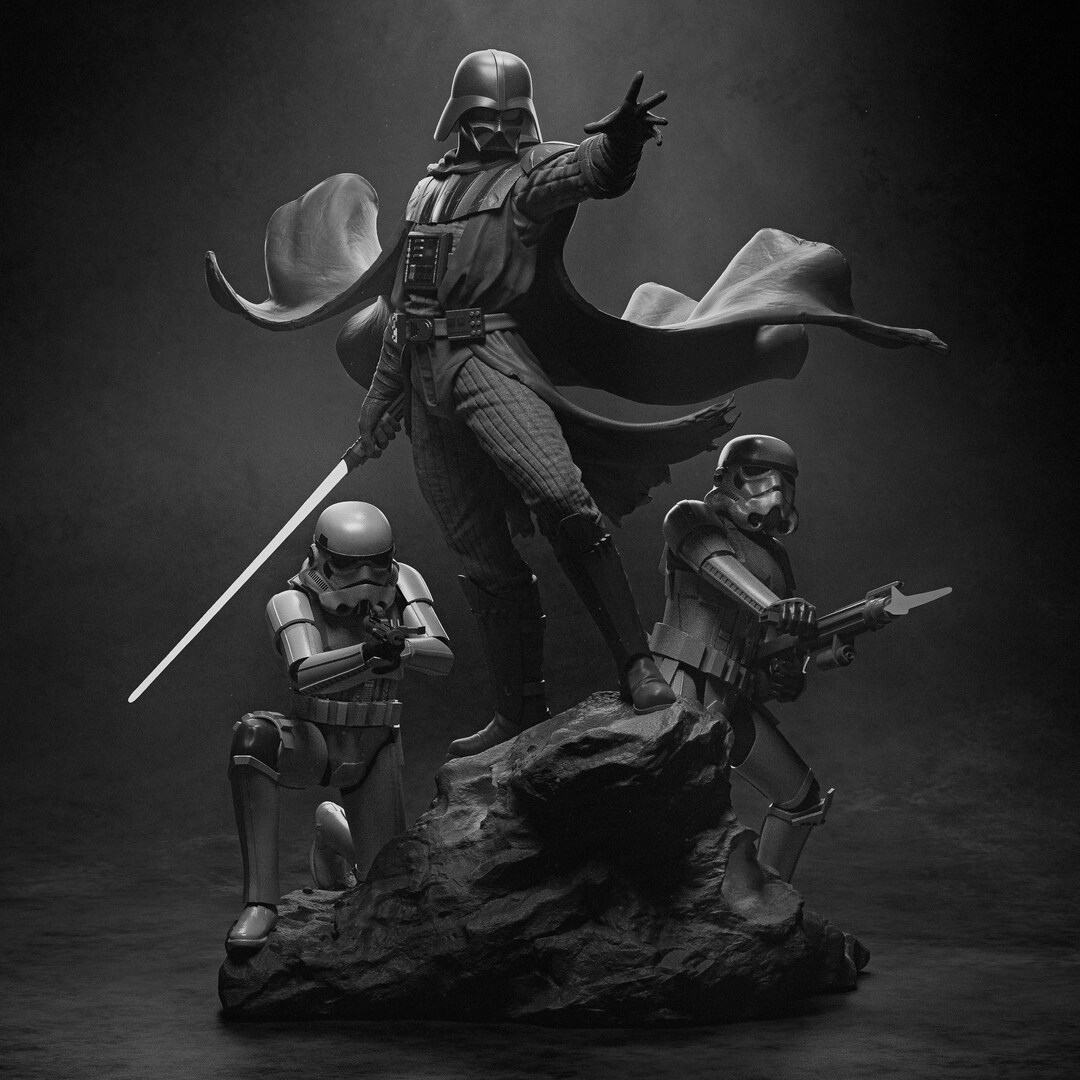 Darth Vader Model - Etsy