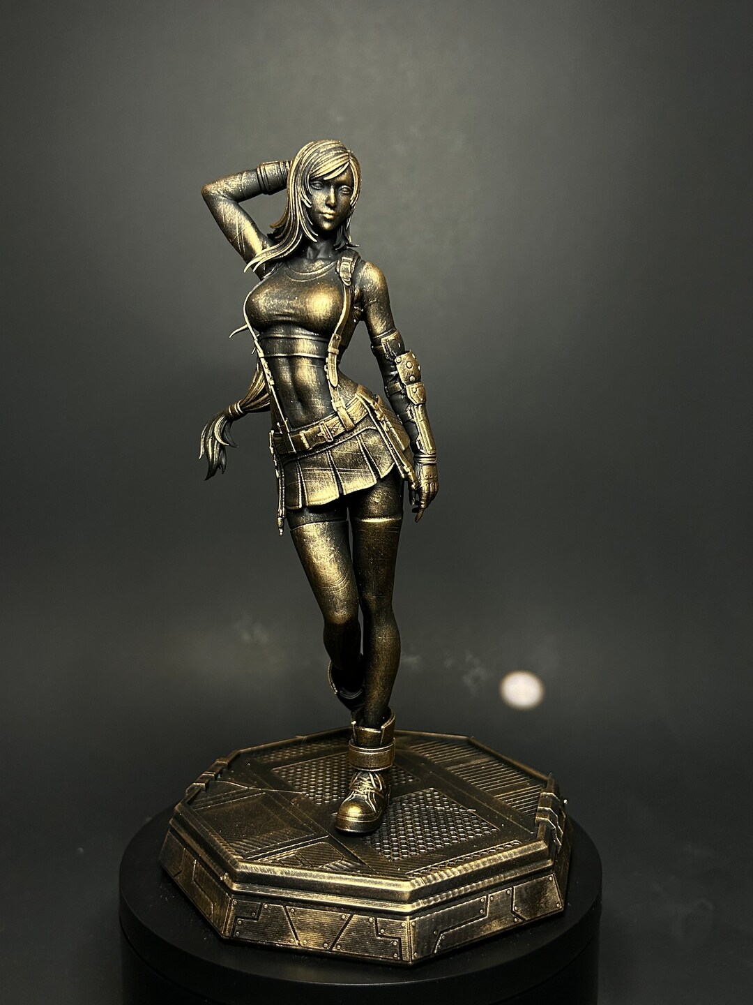 Final Fantasy Tifa Resin Statue Model - Etsy
