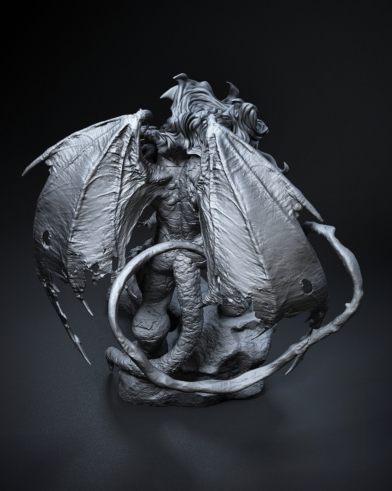 LOTR Balrog Resin Model - Etsy