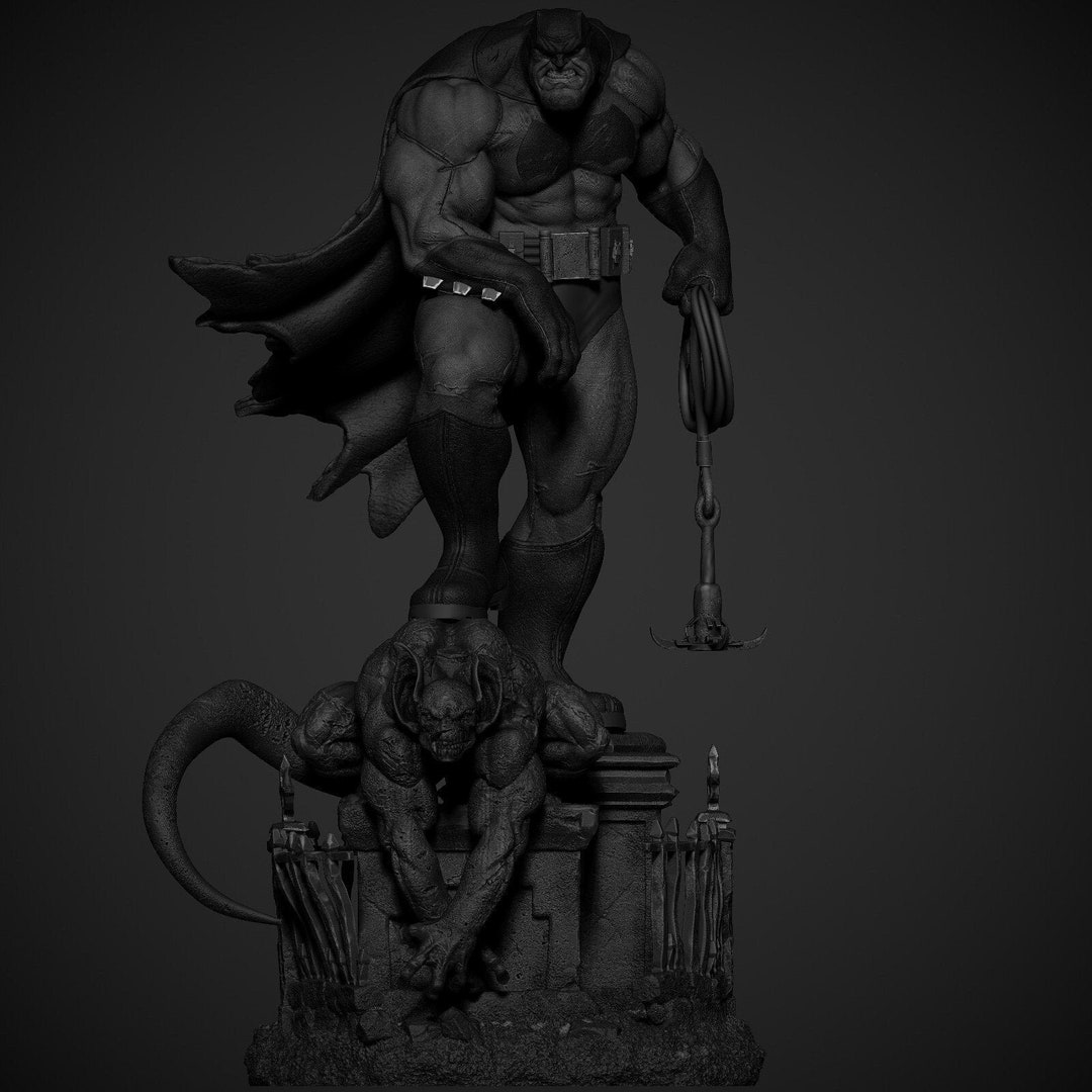Batman Resin Model - Etsy