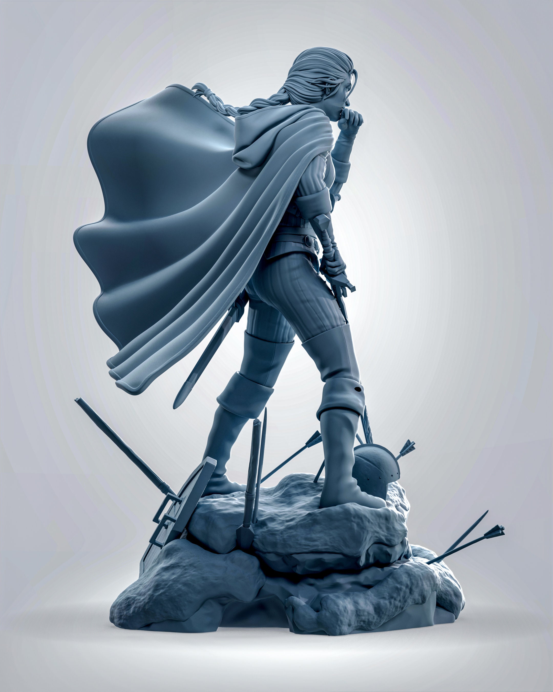 Queen Meve Witcher Model - Etsy