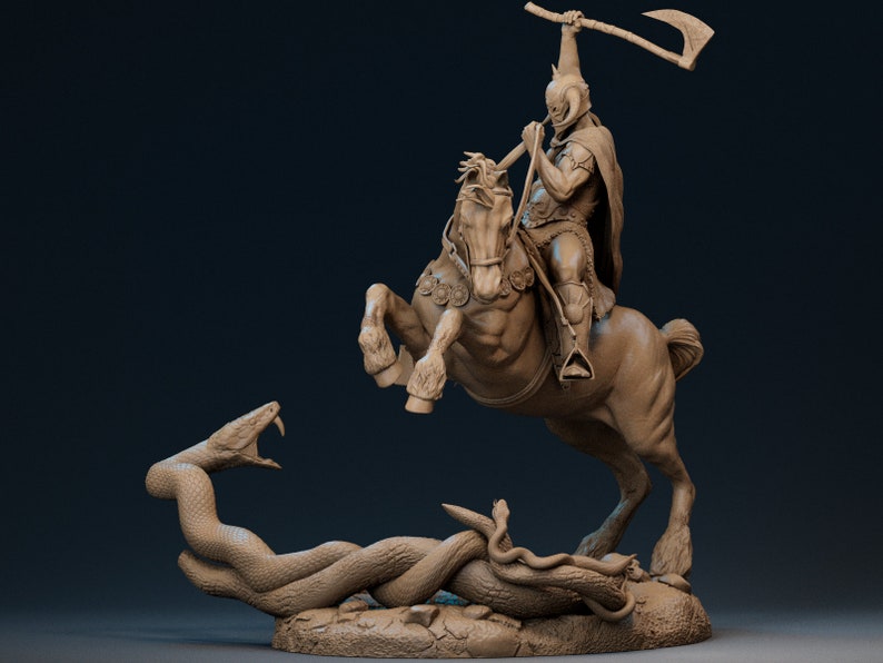 Death Dealer Resin Model | Frazetta Art - Etsy