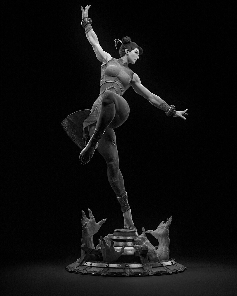 Chun Li Resin Model - Etsy