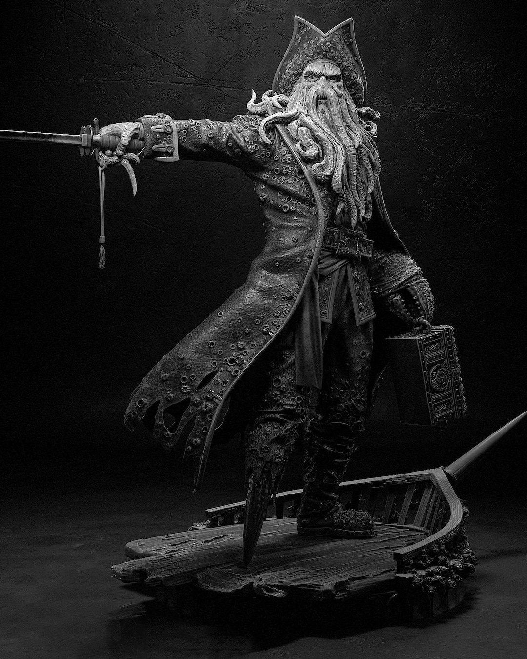 Davy Jones Resin Model - Etsy