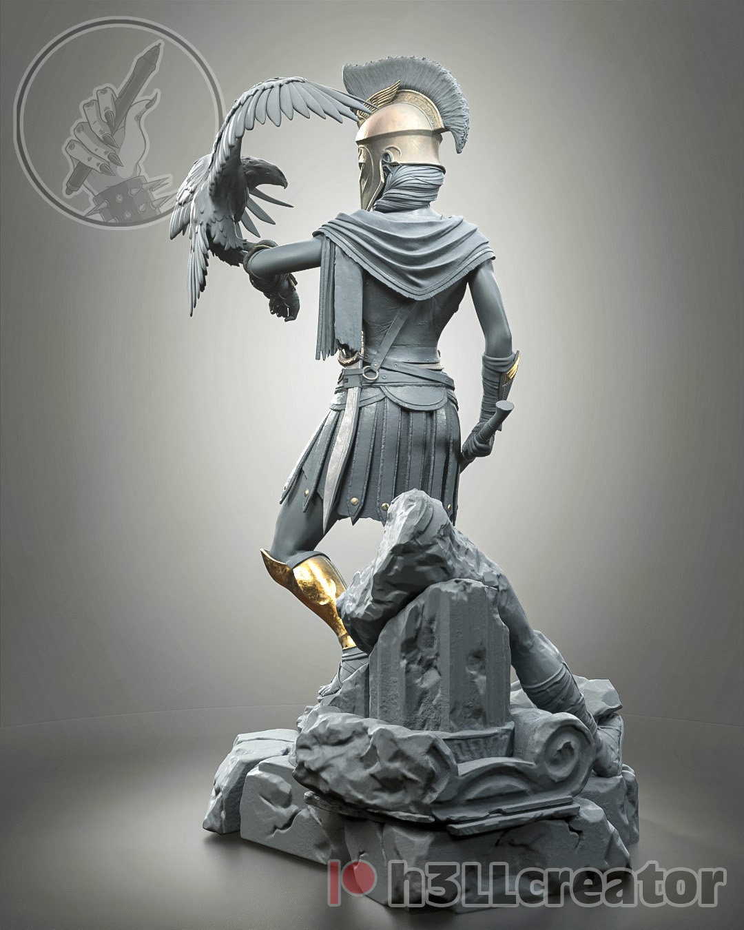 Kassandra Assassins Creed Resin Model - Etsy