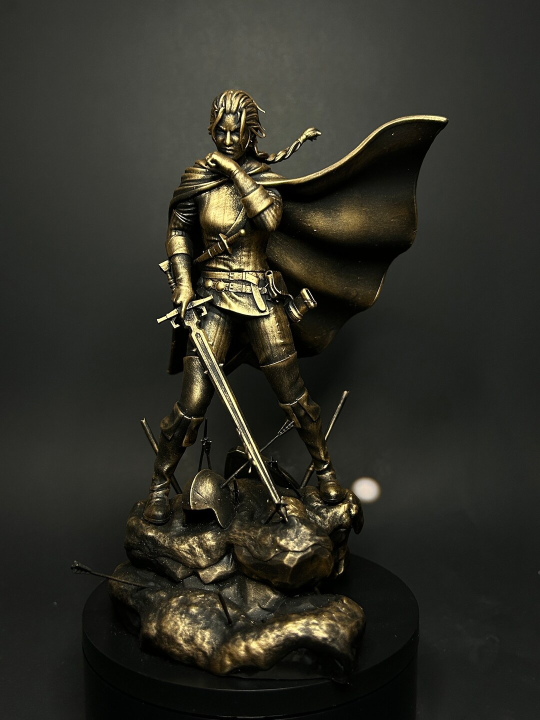 The Witcher Queen Meve Resin Statue Model - Etsy