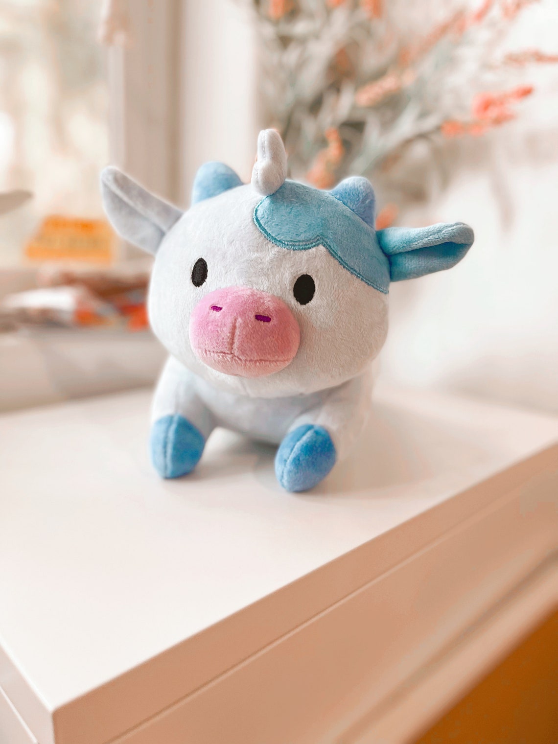 Millie the Blueberry Cow Plush Plushie Cute - Etsy