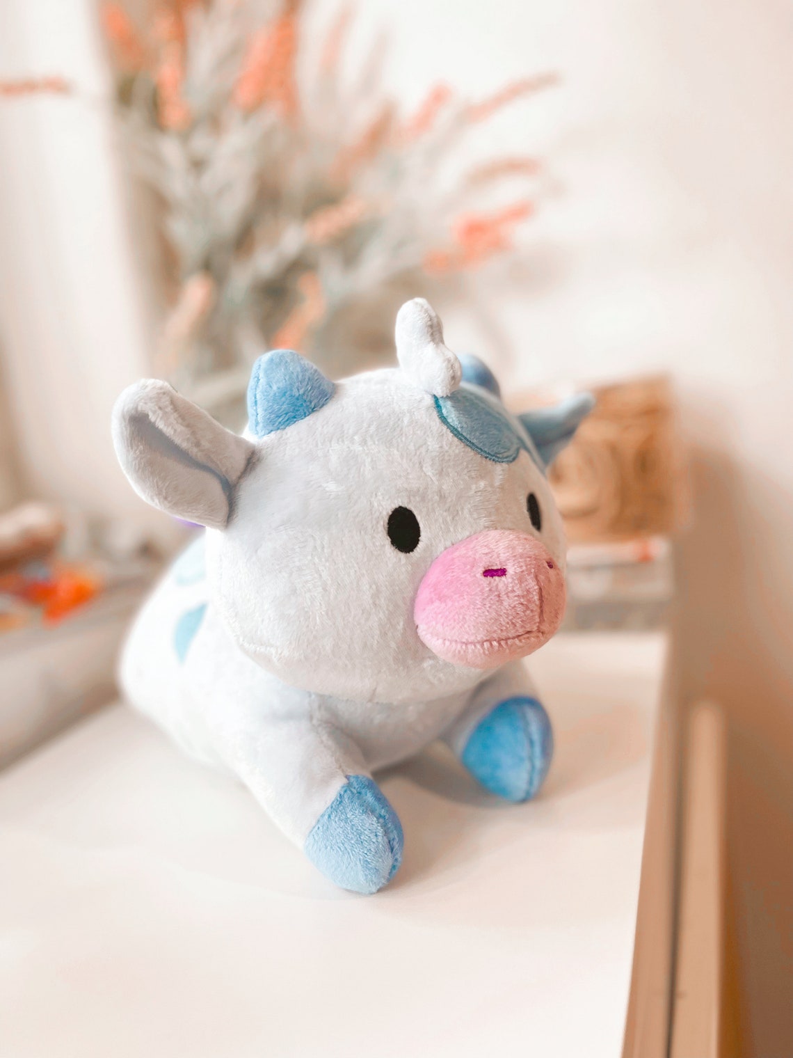 Millie the Blueberry Cow Plush Plushie Cute - Etsy