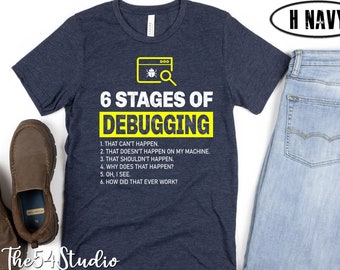 Debugging Definition Tshirt, Funny Coding Shirt, Programmer Debugging Tshirt, Funny Programming ...