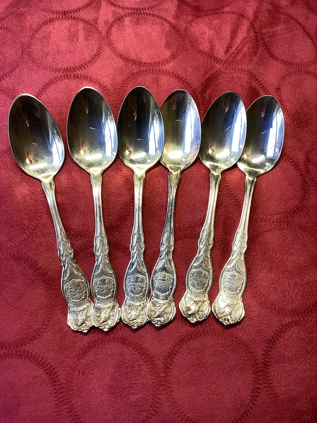 Vintage Ohio State Silver Spoons - Etsy