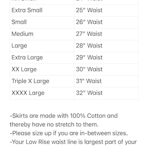 Low Rise Micro Mini Skirt - Etsy