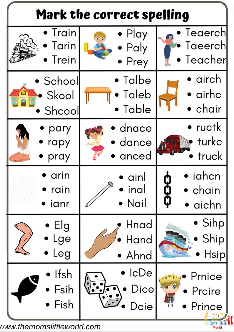 Word List for Early Readers | Kindergarten Word List | First Graders ...