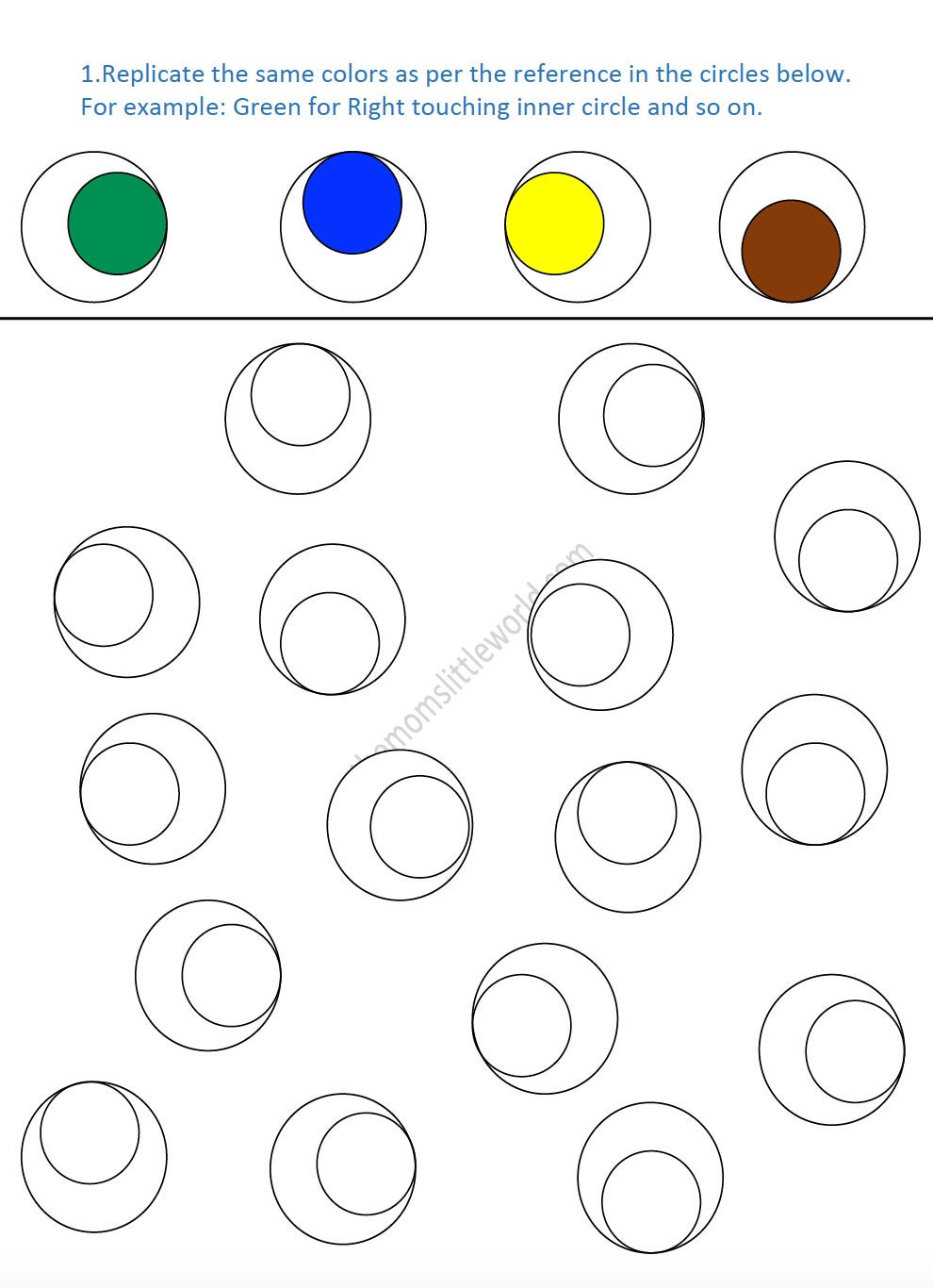 Visual Stimulation Printable for Preschoolers | Kids Printable ...