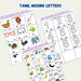 Tamil Printable Bundle|tamil Letters Identification|tamil Worksheets ...