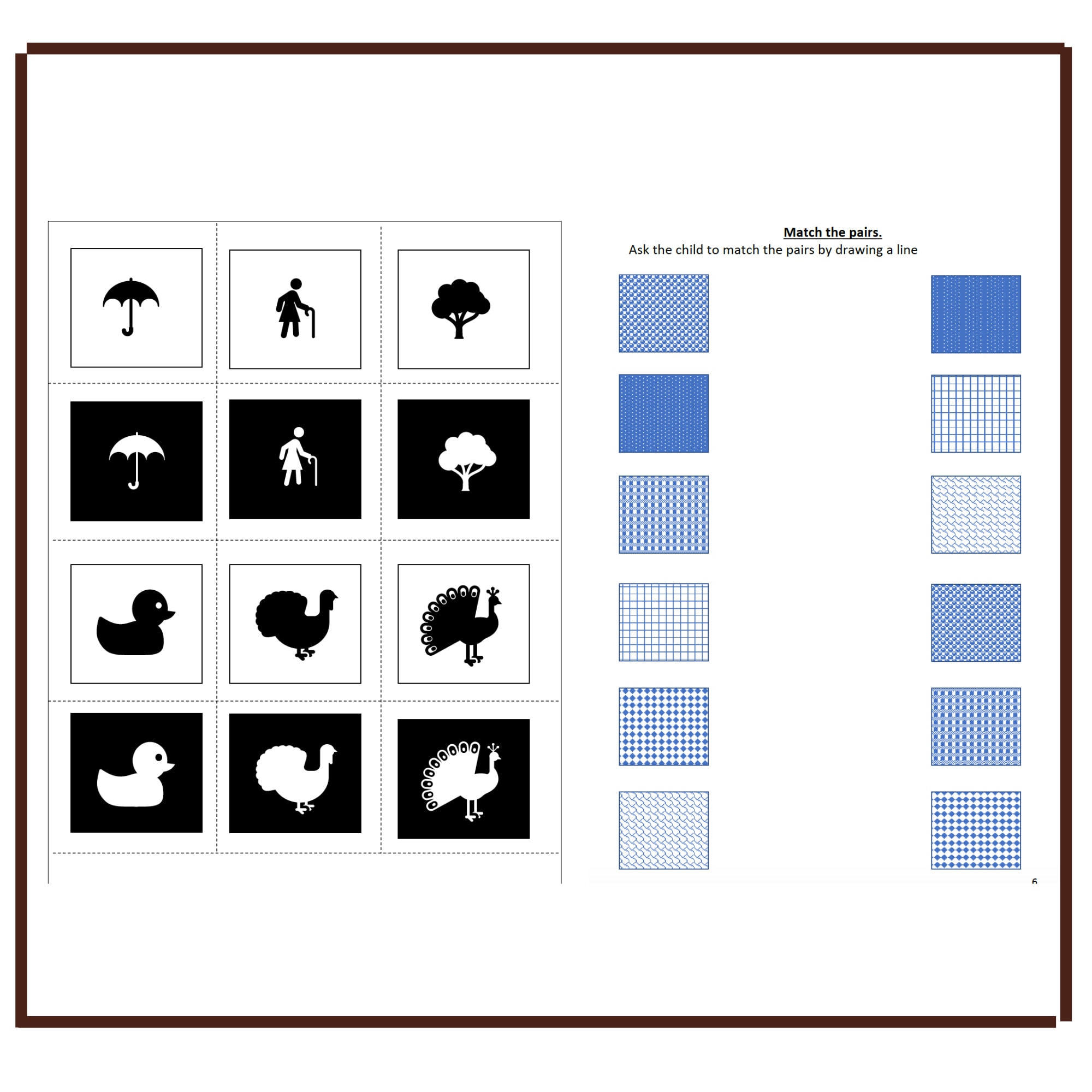 Visual Discrimination Activities | Preschool Learning(pdf Download) - Etsy