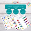 Kids Printable Worksheets-visual Memory Activities - Etsy