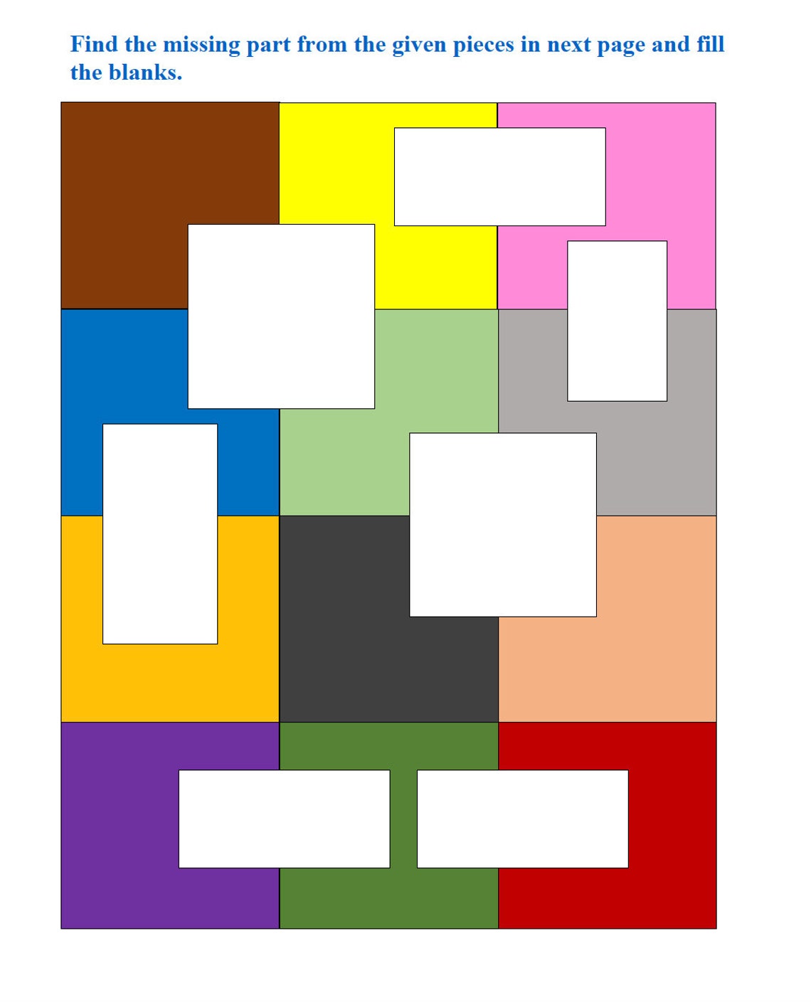 Logical Thinking Printable Worksheets for Preschoolers | Kids Printable ...