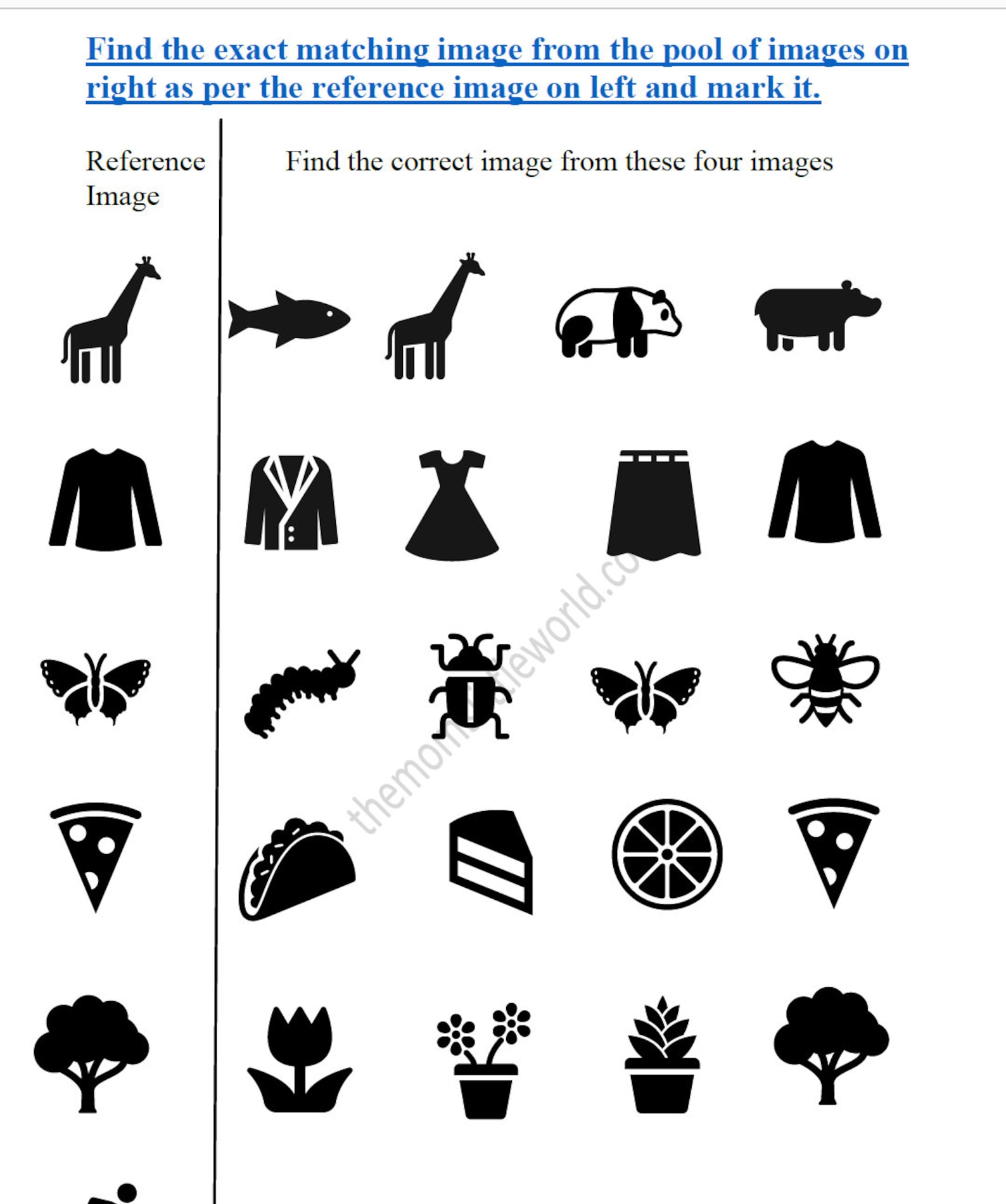 Logical Thinking Printable Worksheets for Preschoolers | Kids Printable ...